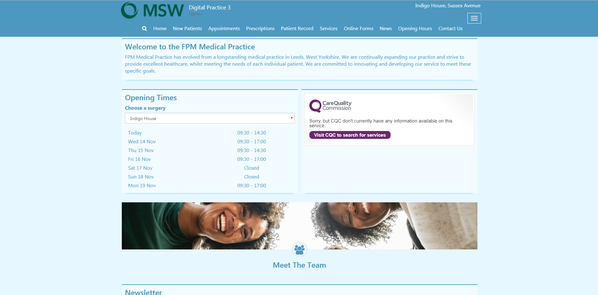 Website Designs | MSW | GP Practice Website Providers