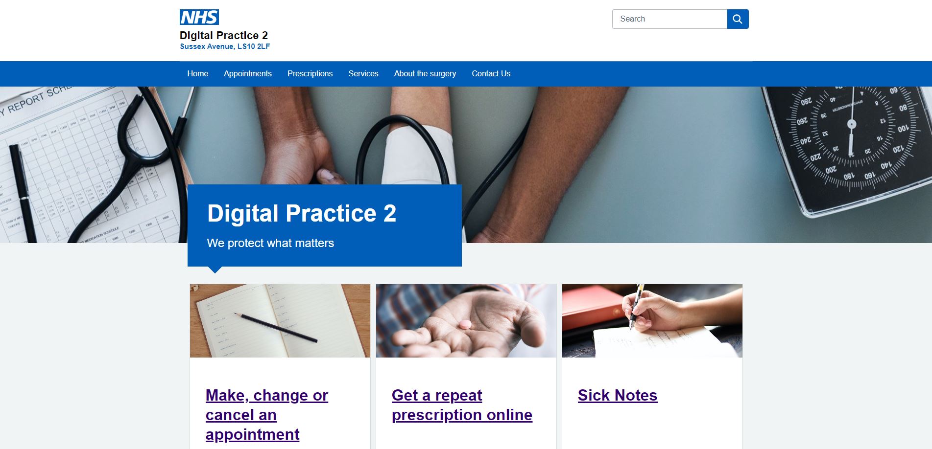 Website Designs | MSW | GP Practice Website Providers
