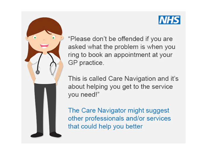 Holywood Road Surgery - Care Navigator